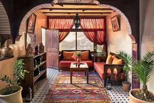 Sala de estar do lobby