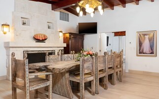 Casa de Luxo, várias camas, não fumadores, vista para a baía | Sala de jantar