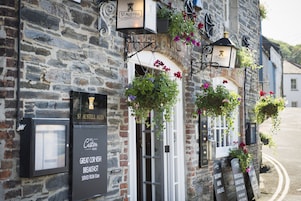 Entrada do alojamento