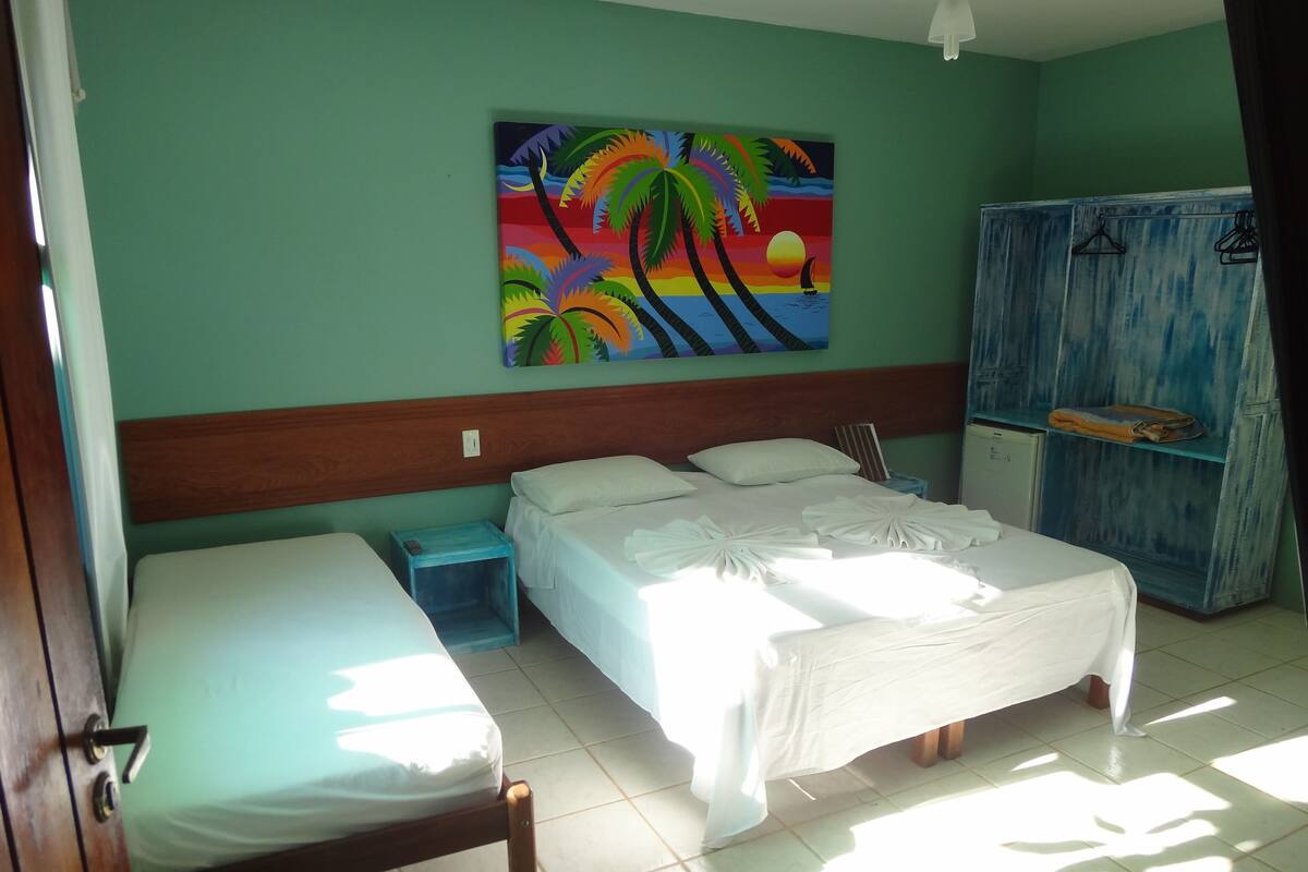 Quarto Triplo | 1 quarto, minibar, Wi-fi grátis