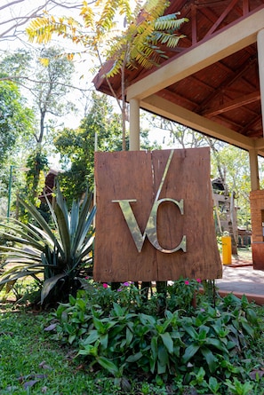 Fachada da propriedade