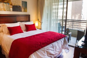 Apartamento Tradicional | 2 quartos, roupa de alta qualidade, camas de colchão Select Comfort