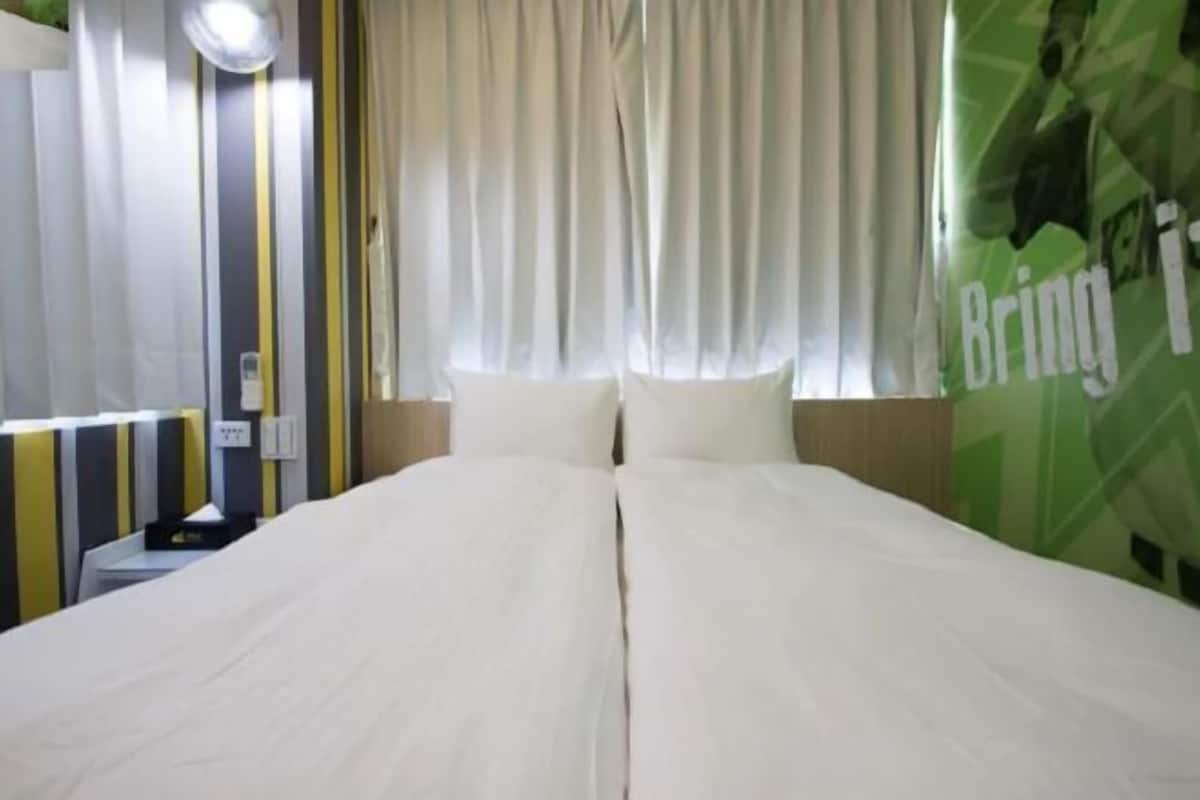 Cofre no quarto, Wi-fi grátis, roupa de cama fornecida