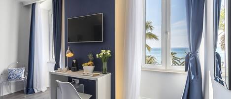 Deluxe room, Sea View - Riva 1 - Obala Hrvatskog narodnog preporoda 6 | Roupa de alta qualidade, cofre no quarto, quartos insonorizados
