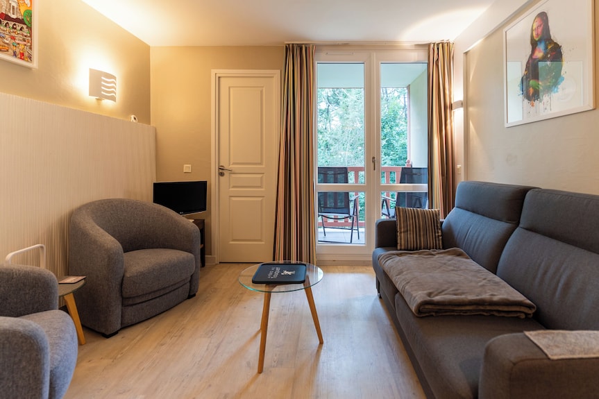 Appt 2 Pièces Cabine 6 Pers Avec Piscine, Tennis, Parking Gratuit 217 - Merlimont Plage