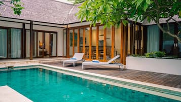 Villa, 3 quartos, piscina privativa | Sala de estar