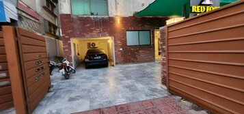 Entrada do alojamento