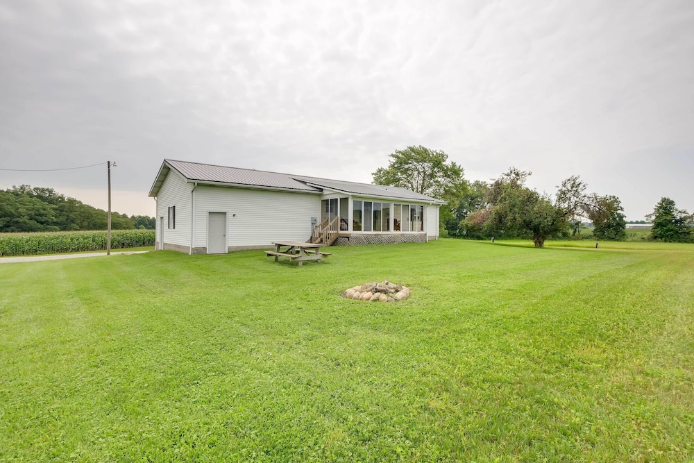 Shiloh Vacation Rental W/ 2 Screened Porches! - Findley State Park, Wellington