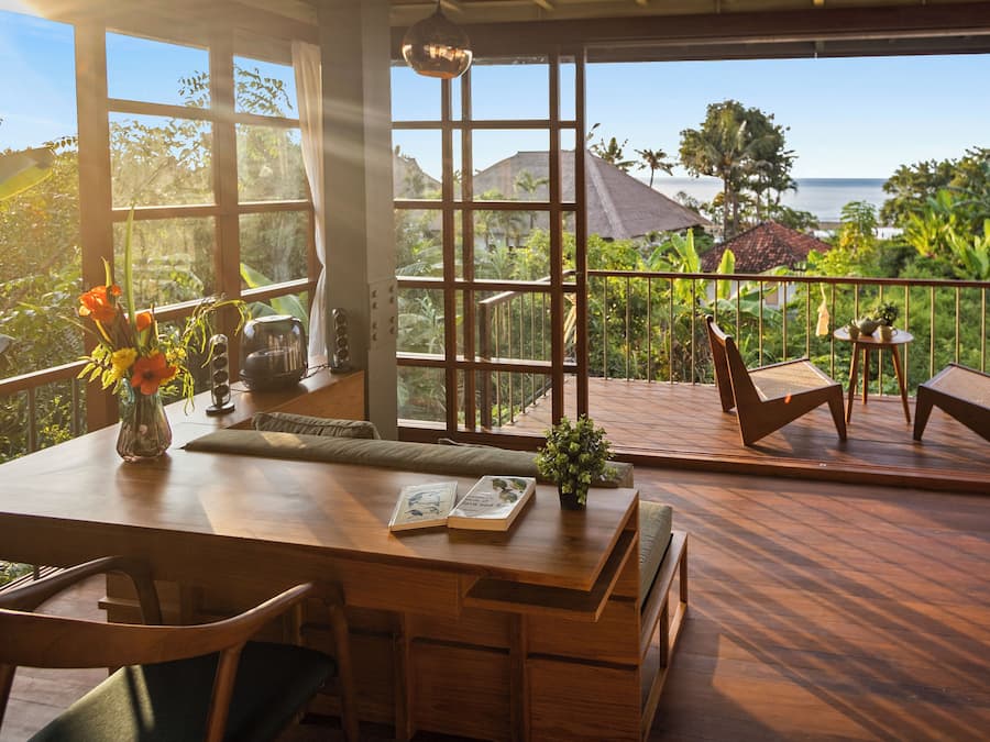 Casa na árvore design | Área de estar