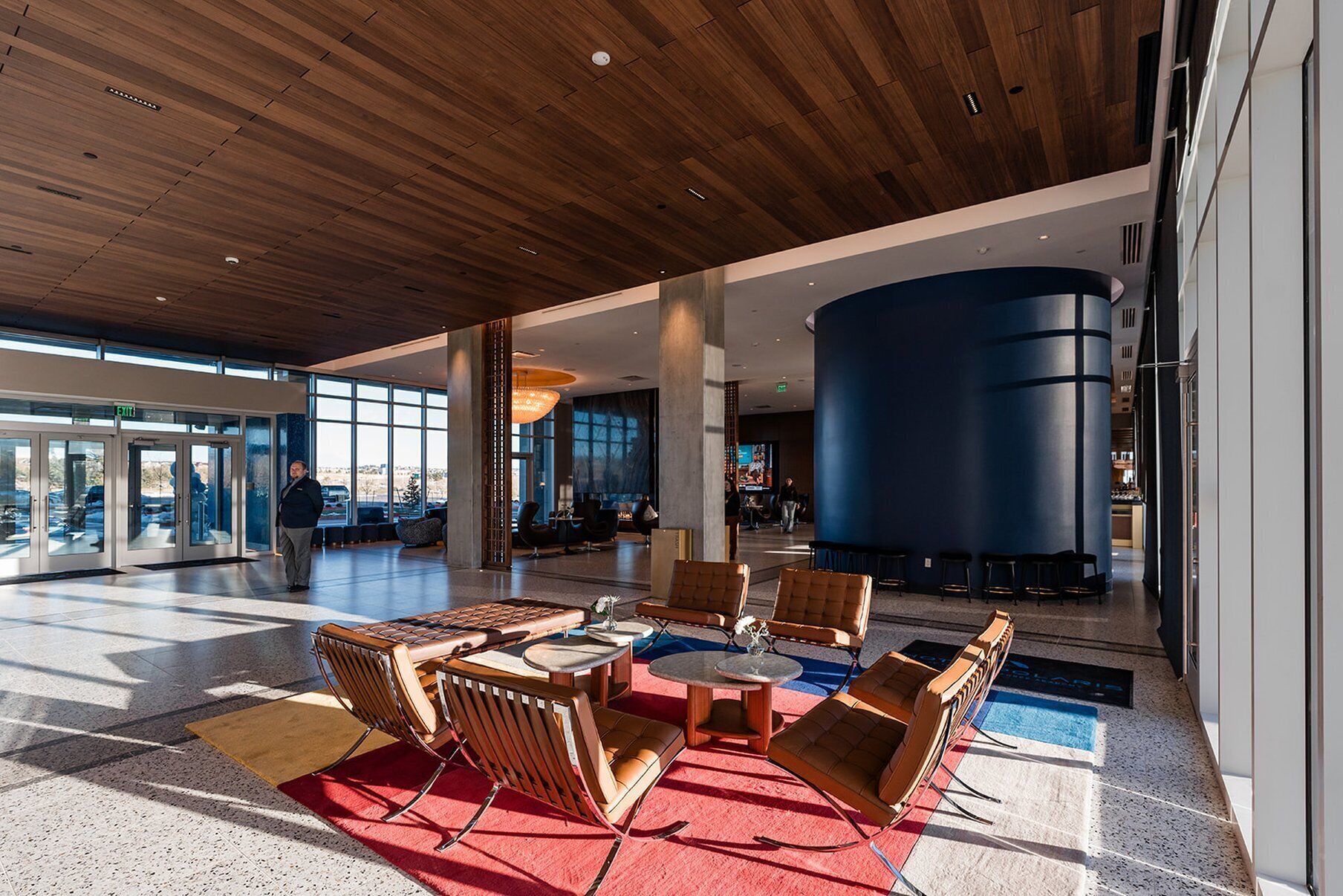 Sala de estar do lobby