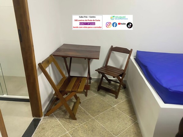 Suíte básica | Terraço/pátio
