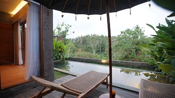 Vila luxo, vista para o vale | Terraço/pátio