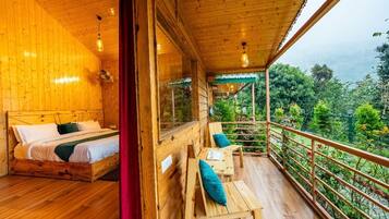 Quarto Familiar, varanda, vista para a montanha | Vista da varanda