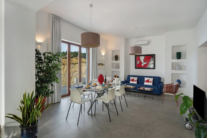 Ferienhaus 'Luxury Villa - La Balena Blu' Mit Meerblick, Wi-fi Und Klimaanlage - Massa Lubrense