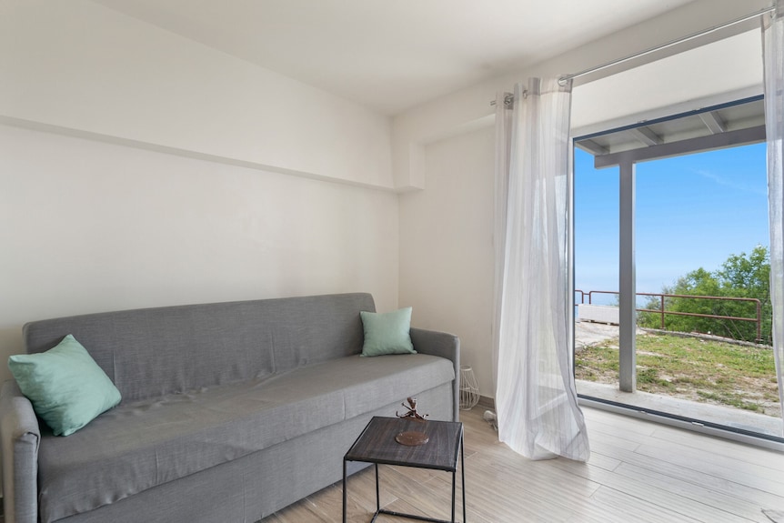 Maison De Campagne "Villa Andreas" Avec Vue Sur La Mer, Terrasse Privée Et Wi-fi - Grèce