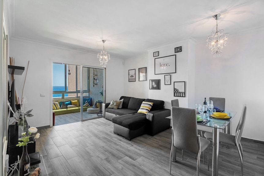 Appartement 'Jardines Del Mar Ocean View' Met Uitzicht Op Zee, Gedeeld Zwembad En Wifi - Santa Cruz de Tenerife