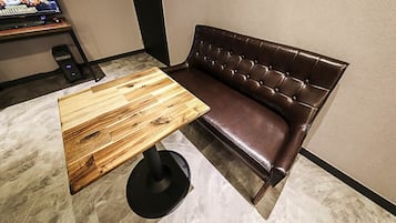Quarto casal premium | Área de estar | Pisos aquecidos