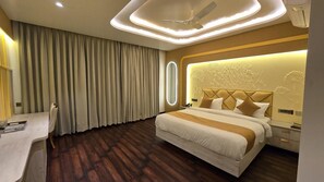 Quarto Duplo de Luxo | Cofre no quarto, Wi-fi grátis 