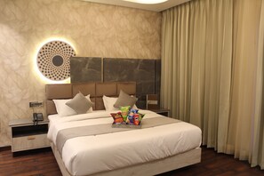Quarto Duplo de Luxo | Cofre no quarto, Wi-fi grátis 