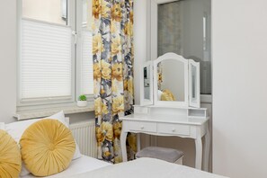 Apartamento, 2 quartos, cozinha | 2 quartos, roupa de cama fornecida 