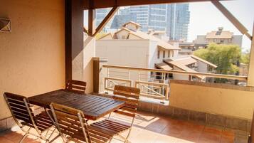 Apartamento luxo | Terraço/pátio