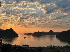 Vista para praia/oceano