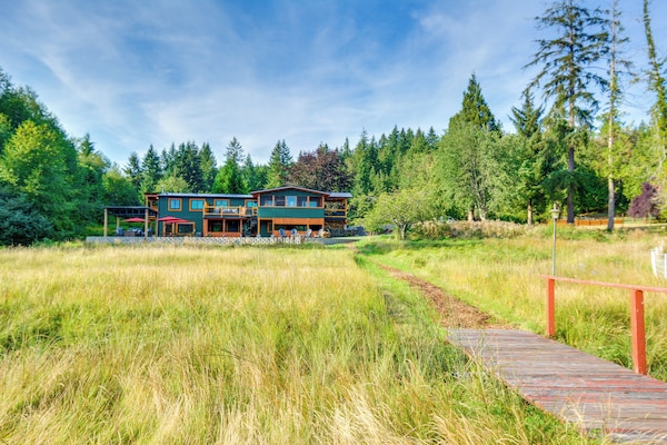 Puget Sound Views, 8.5 Acres! Luxury Outdoor Oasis - Port Ludlow, WA