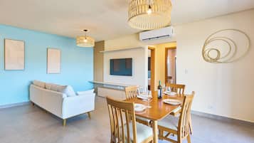 Apartamento | Sala | Smart TV de 55 polegadas com canais digitais