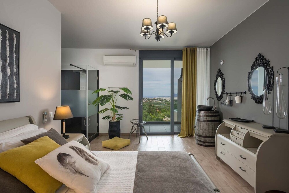 Exquisite Crete Villa | Villa Veritas | 9 Bedrooms | Private Heated Pool |Spa & Wellness | Outdoor Cinema | Lounge And Dining Areas & Bbq | Chania - Chania