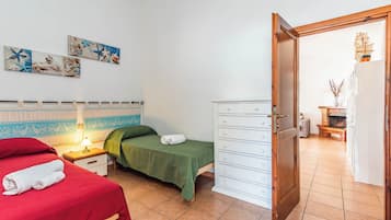 3 quartos, Wi-fi grátis, roupa de cama fornecida