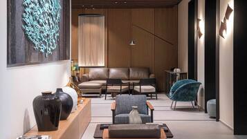 Sala de estar do lobby