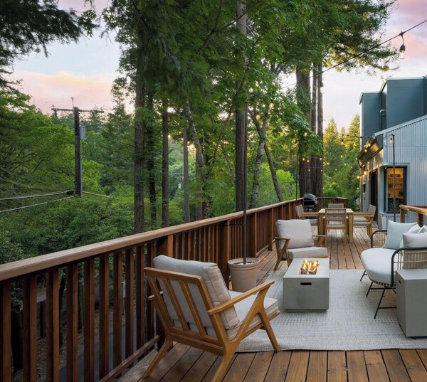 Mill Creek By Avantstay Modern Design, Patio, Hot Tub - Florence Vineyard, Geyserville