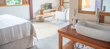 Loft, varanda, vista para o jardim | Wi-fi grátis 