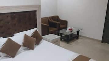 Quarto Duplo Deluxe | Quartos insonorizados, ferro/tábua de engomar, Wi-fi grátis