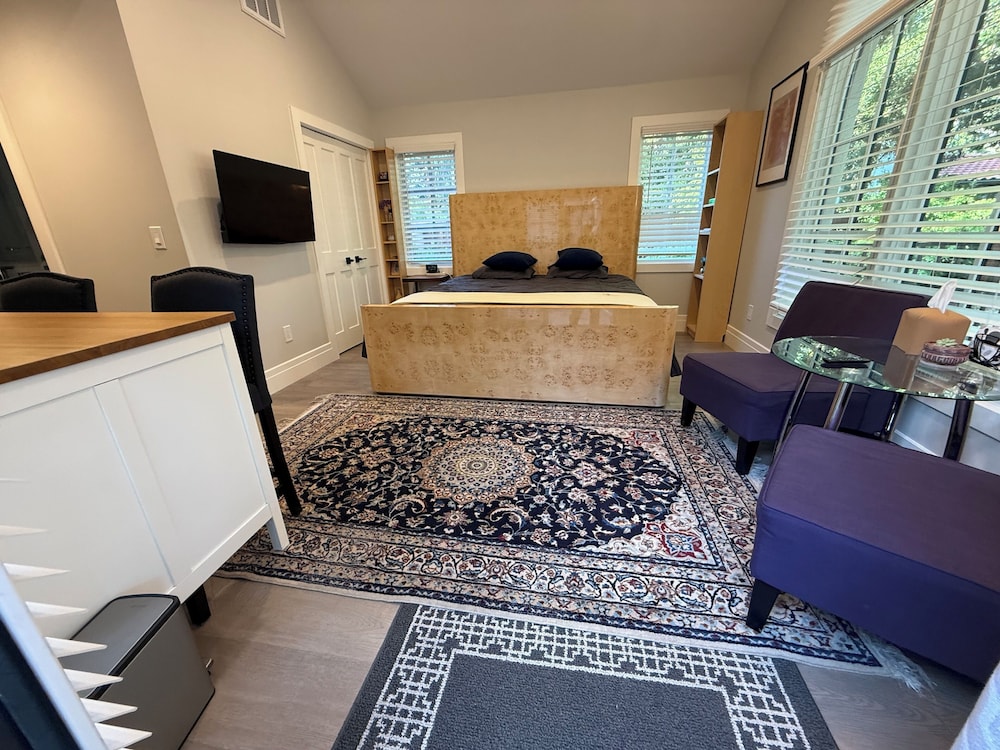Adu Studio Guesthouse Unit In A Brand New 2/3 Acre Spanish Mansion In Atherton - Palo Alto, CA