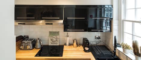 Apartamento básico | Cozinha privada | Chaleira elétrica