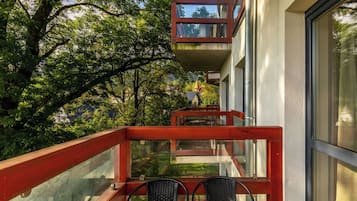 Apartamento, varanda, vista para a montanha | Varanda
