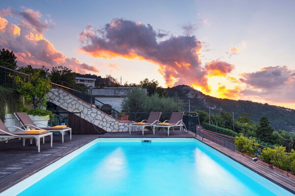 Villa Golfo Di Napoli With Private Pool - Sant'Agnello