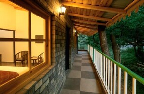 Quarto Duplo Executivo, varanda | Varanda