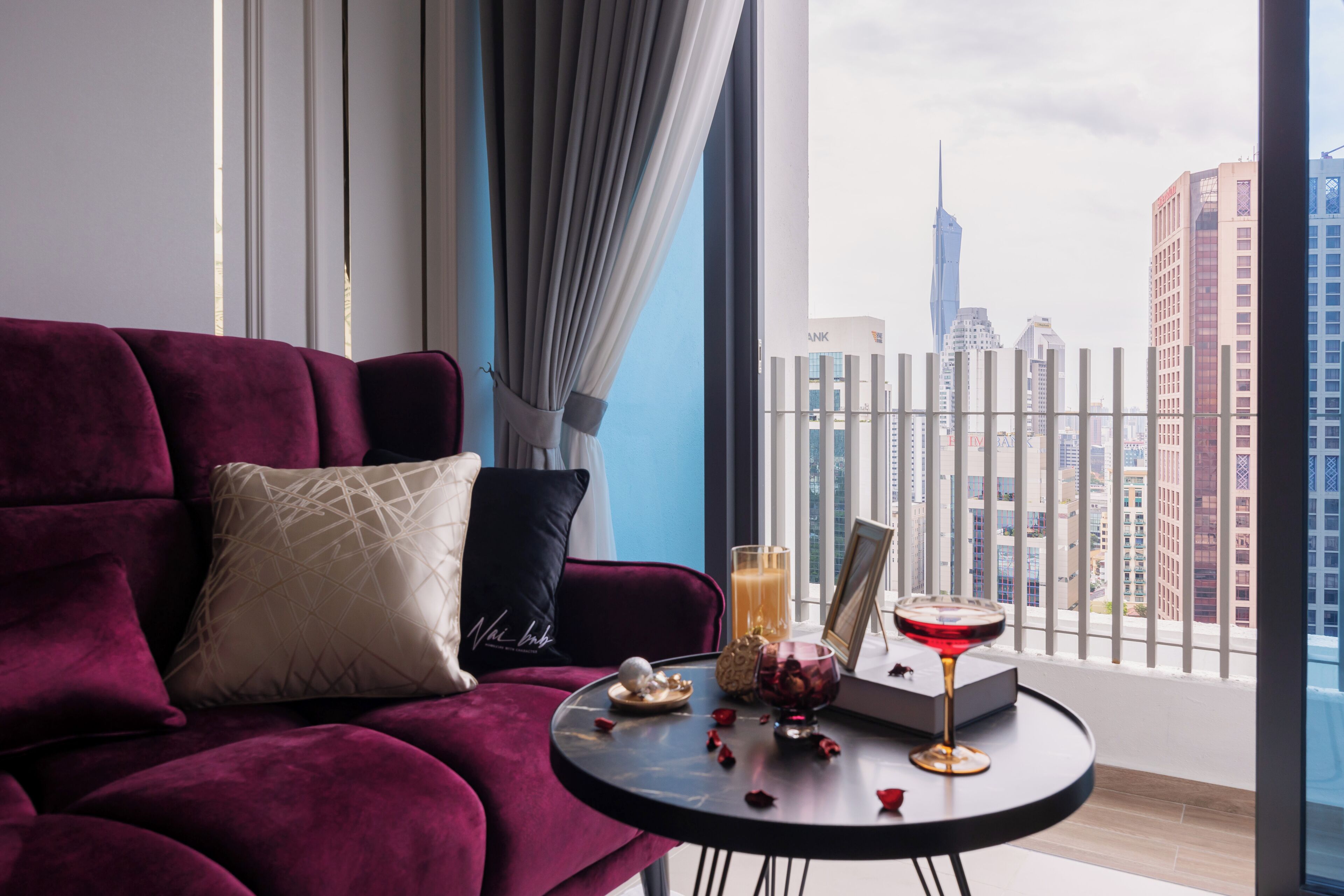 Loft Deluxe, 2 quartos, varanda, Vista para a cidade | Vista do quarto