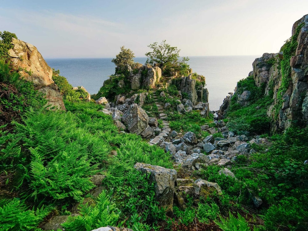 5 Person Holiday Home On A Holiday Park In Gudhjem - Bornholm