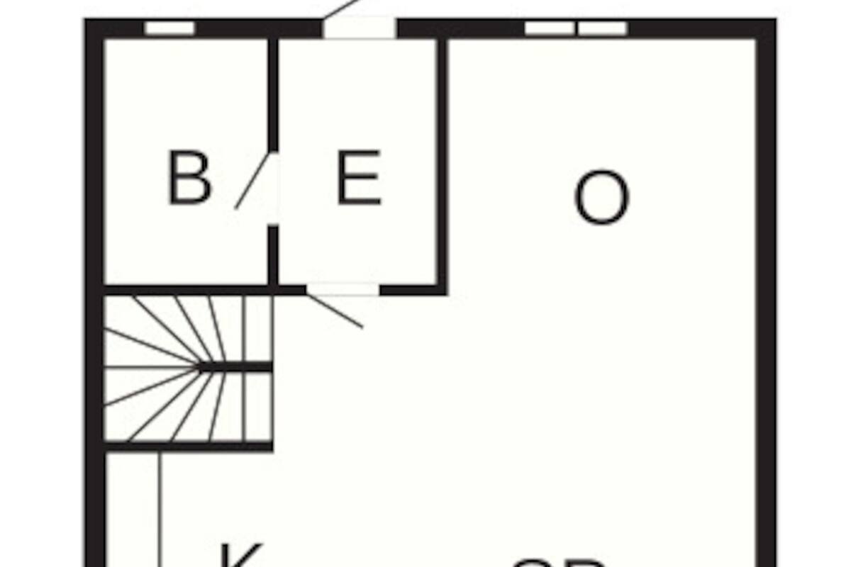 Casa clássico, 2 quartos | Planta do andar