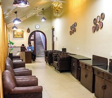 Sala de estar do lobby