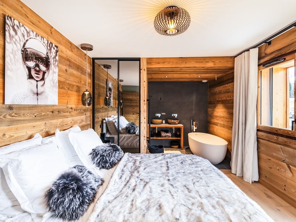 Chalet De Luxe Aux Gets Avec Jacuzzi, Sauna, Wi-fi, Parking - Les Gets