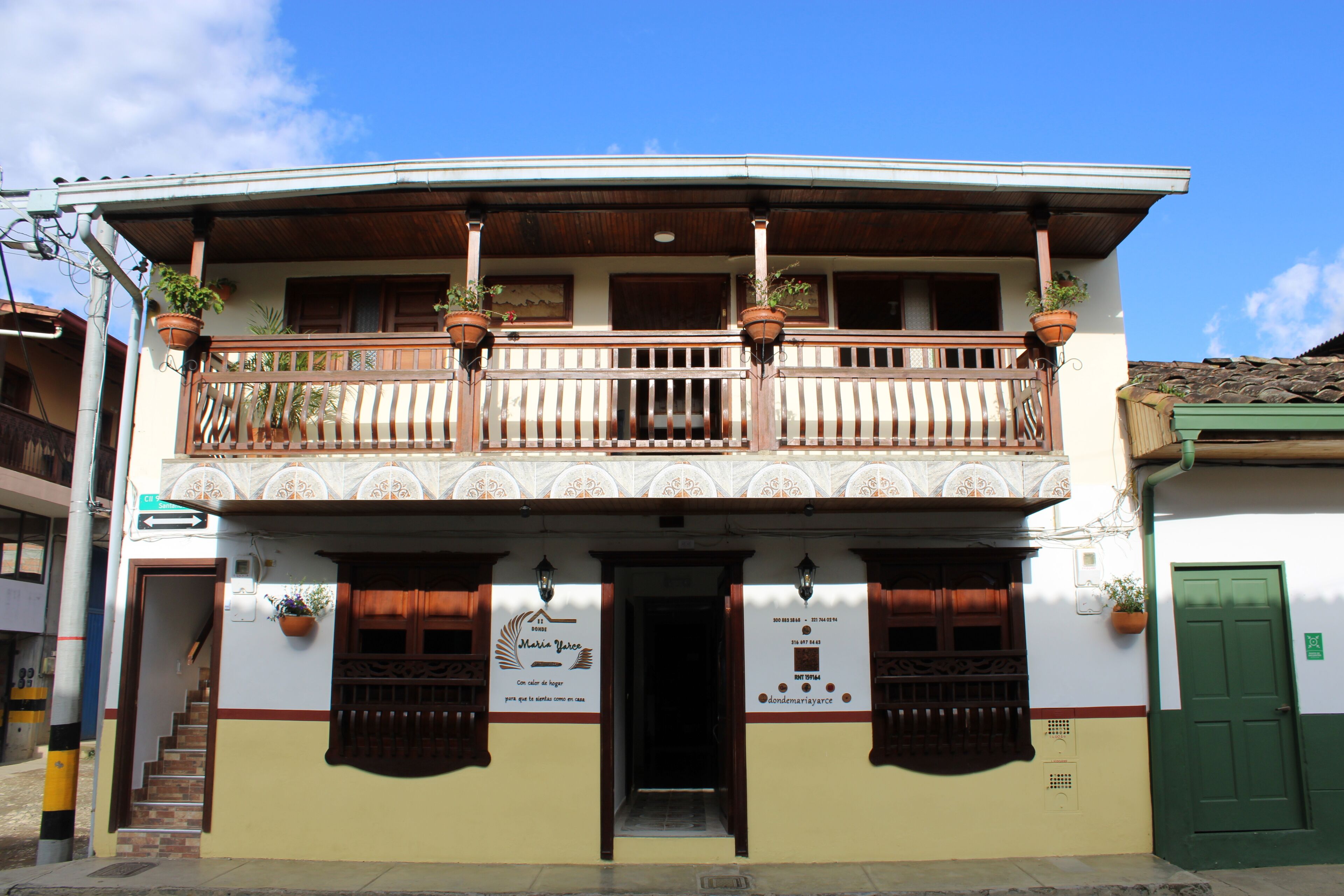 Fachada do alojamento