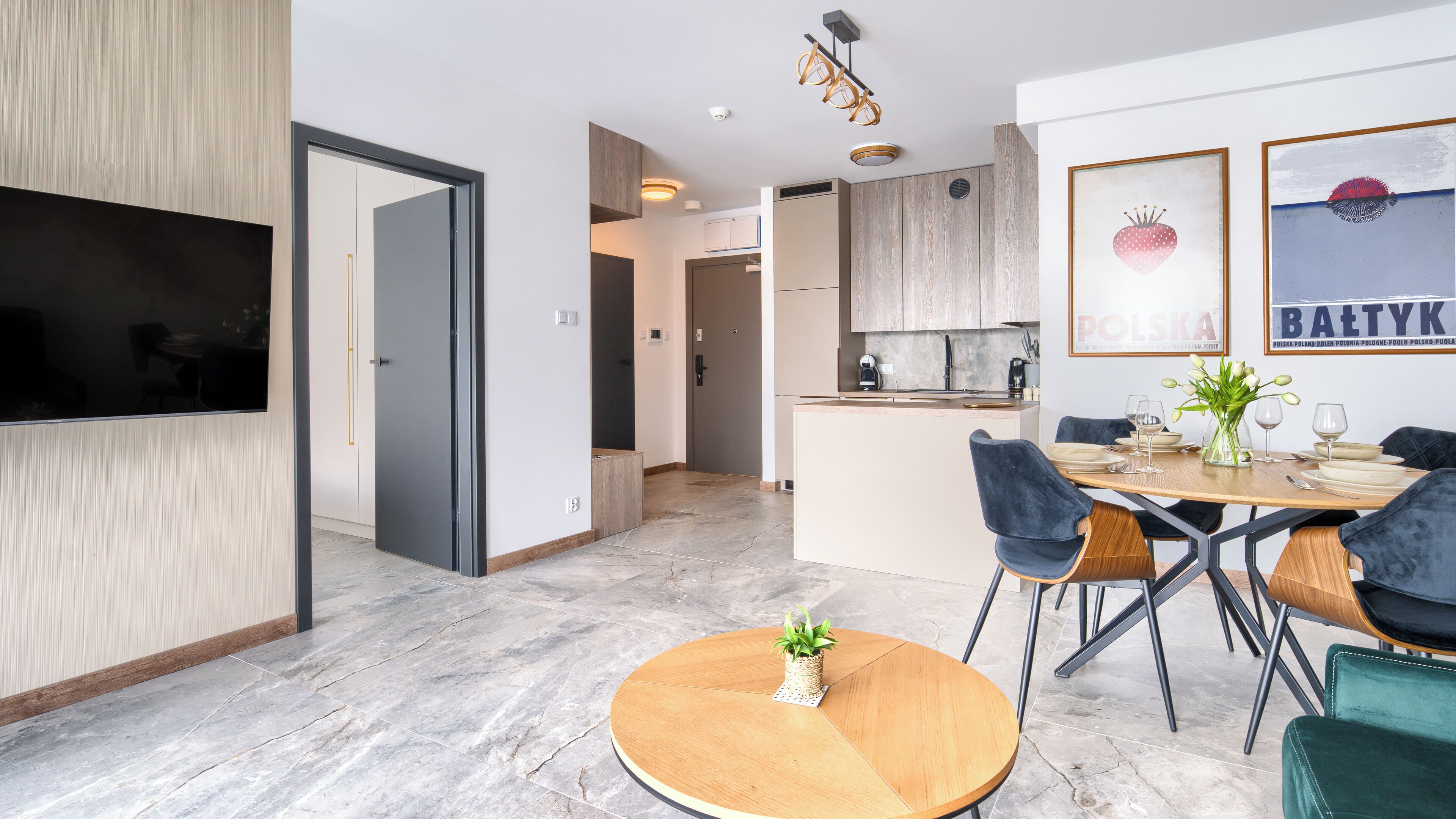 Apartamento (401) | Sala de estar | TV de ecrã plano 