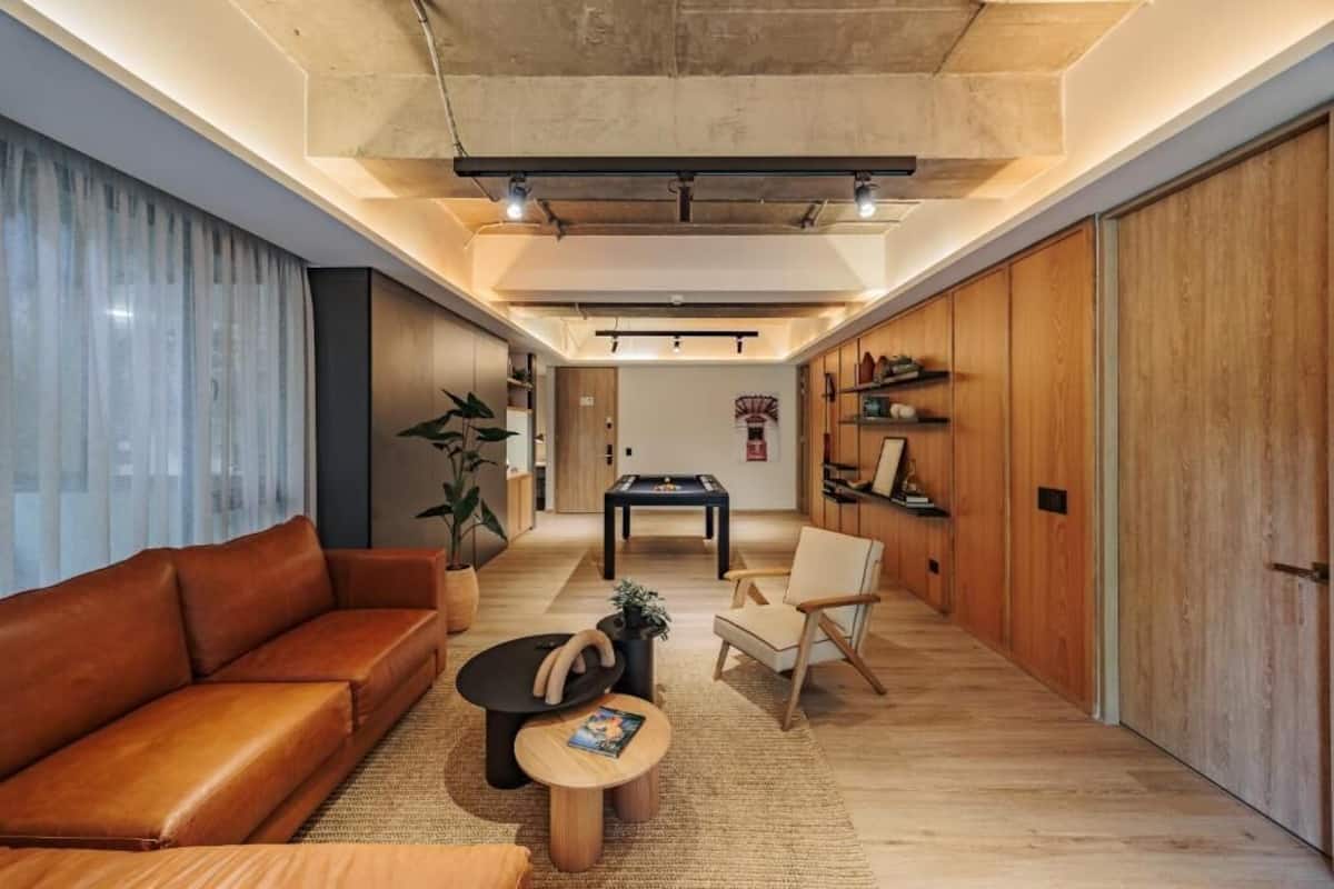 Apartamento club | Área de estar | TV LED 45 polegadas com canais a cabo