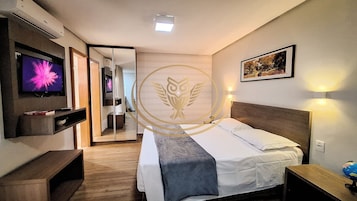 Apartamento Básico | 1 quarto, secretária adequada para computadores portáteis 