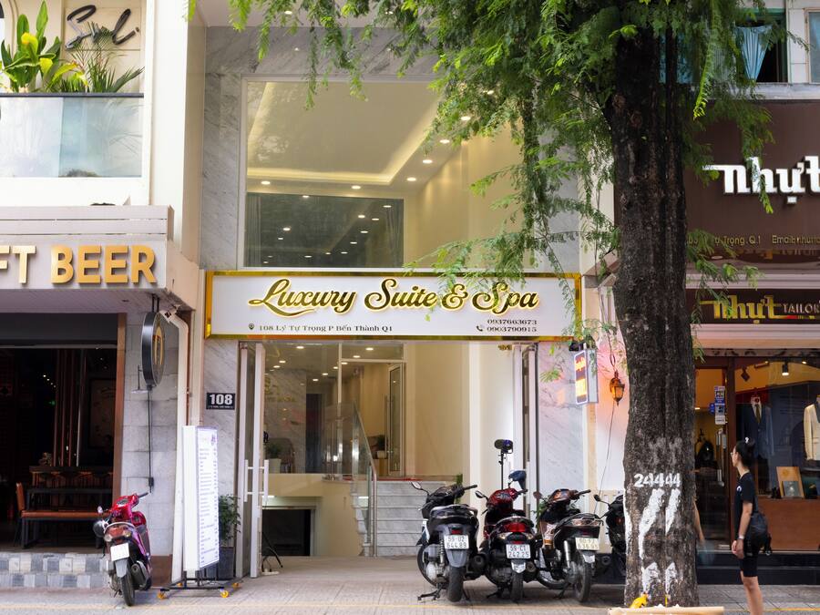 Fachada da propriedade