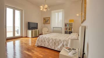 Suite Júnior | 1 quarto, lençóis italianos Frette, roupa de alta qualidade